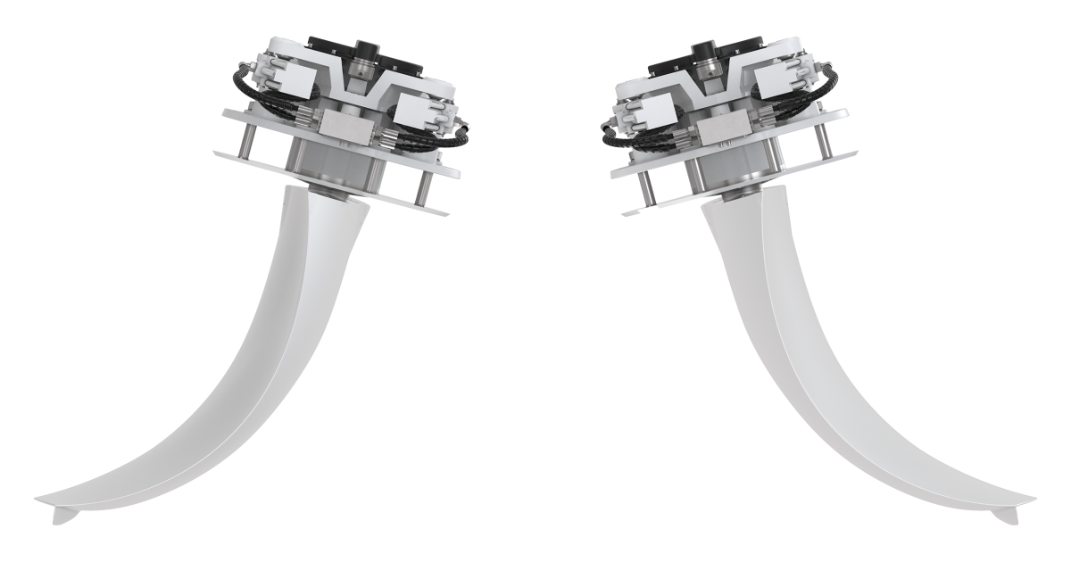 Vector Fins™ 1,45m² for hydraulic actuator SPS92 - Sleipner UK