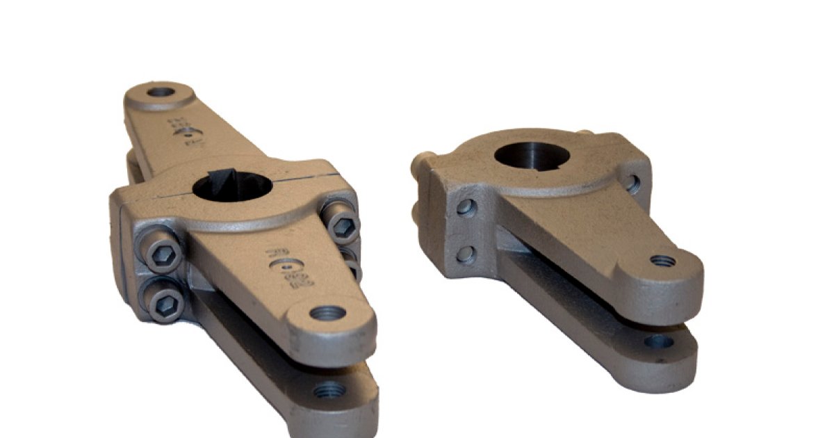 Rudder tiller arm shaft Ø80mm bolt Ø20mm, single - Sleipner UK