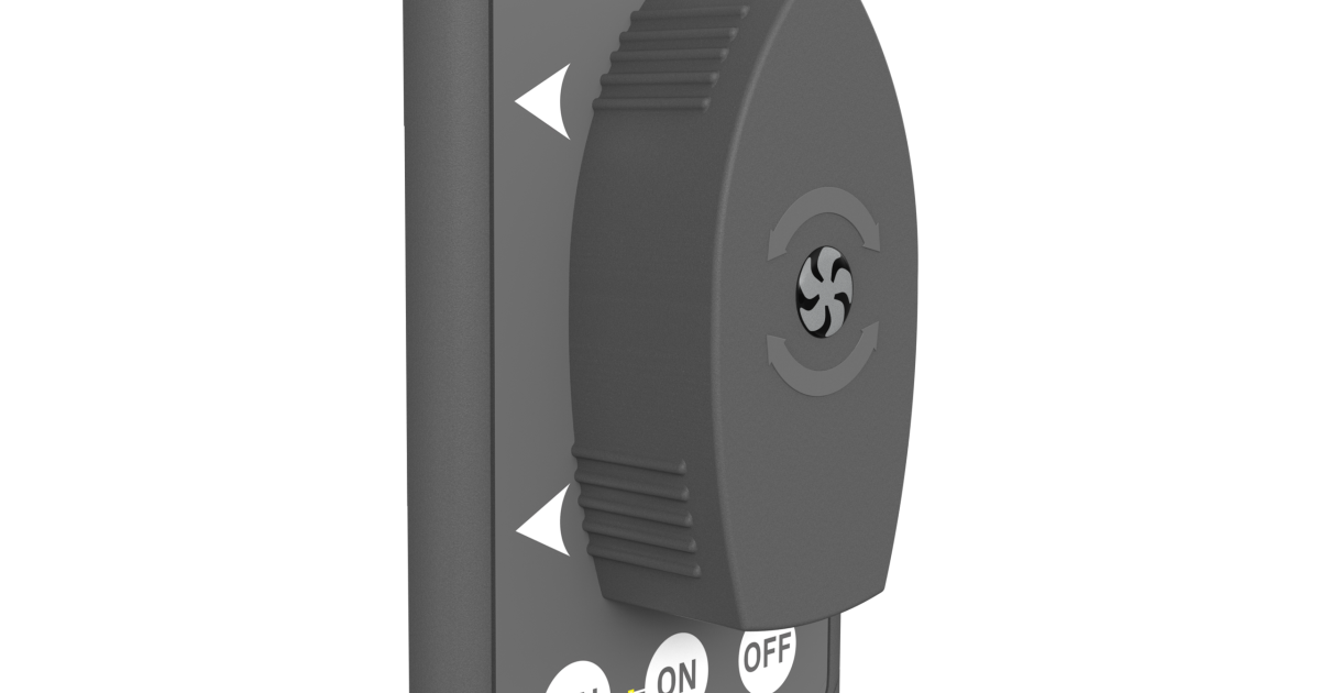 Control panel for bow/stern thruster, boat switch - Sleipner UK