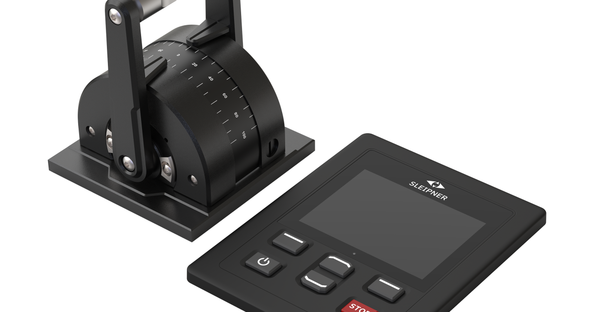 Control panel for thruster, S-Link™, dual lever, color LCD touch ...