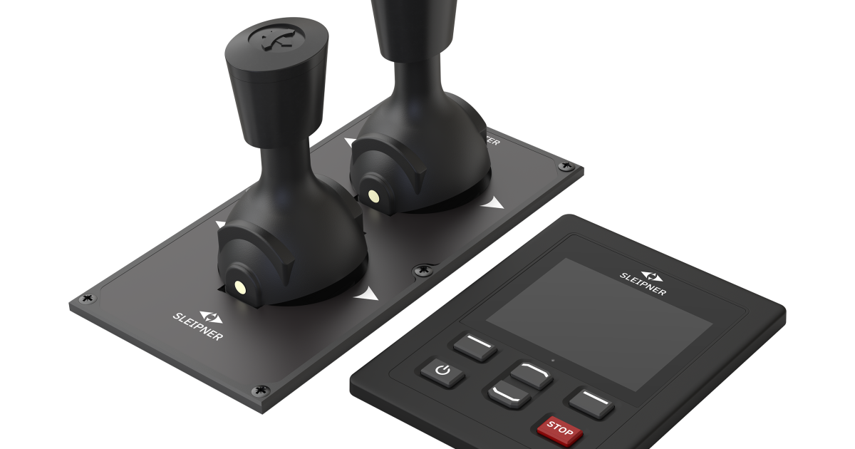 Control panel for thruster, S-Link™, dual joystick, hold function ...