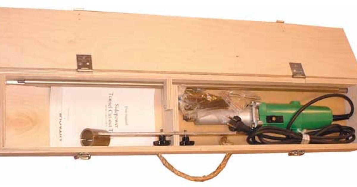 Tunnel cut out tool for GRP tunnels - Sleipner UK