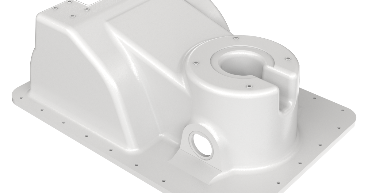 Cover chassis for thruster SRV300TC - Sleipner UK