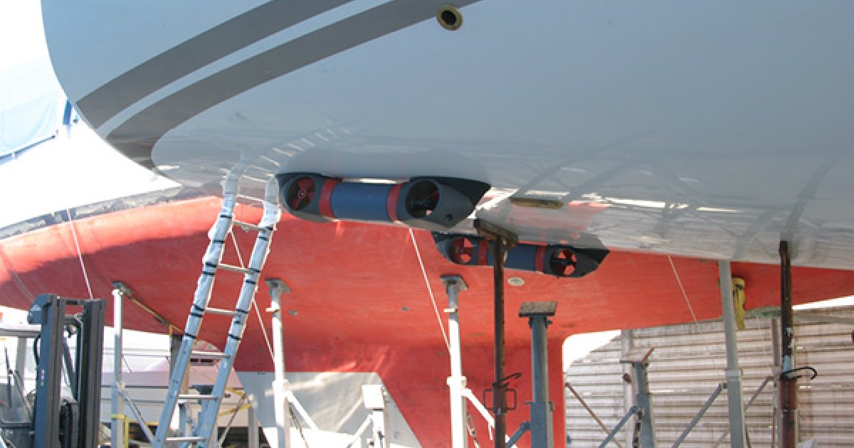 EX180 dual external pod thruster 24V - Sleipner UK