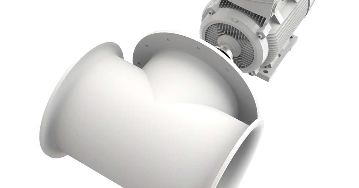 SAC1100 tunnel thruster Ø513mm 400V low harmonic - Sleipner UK