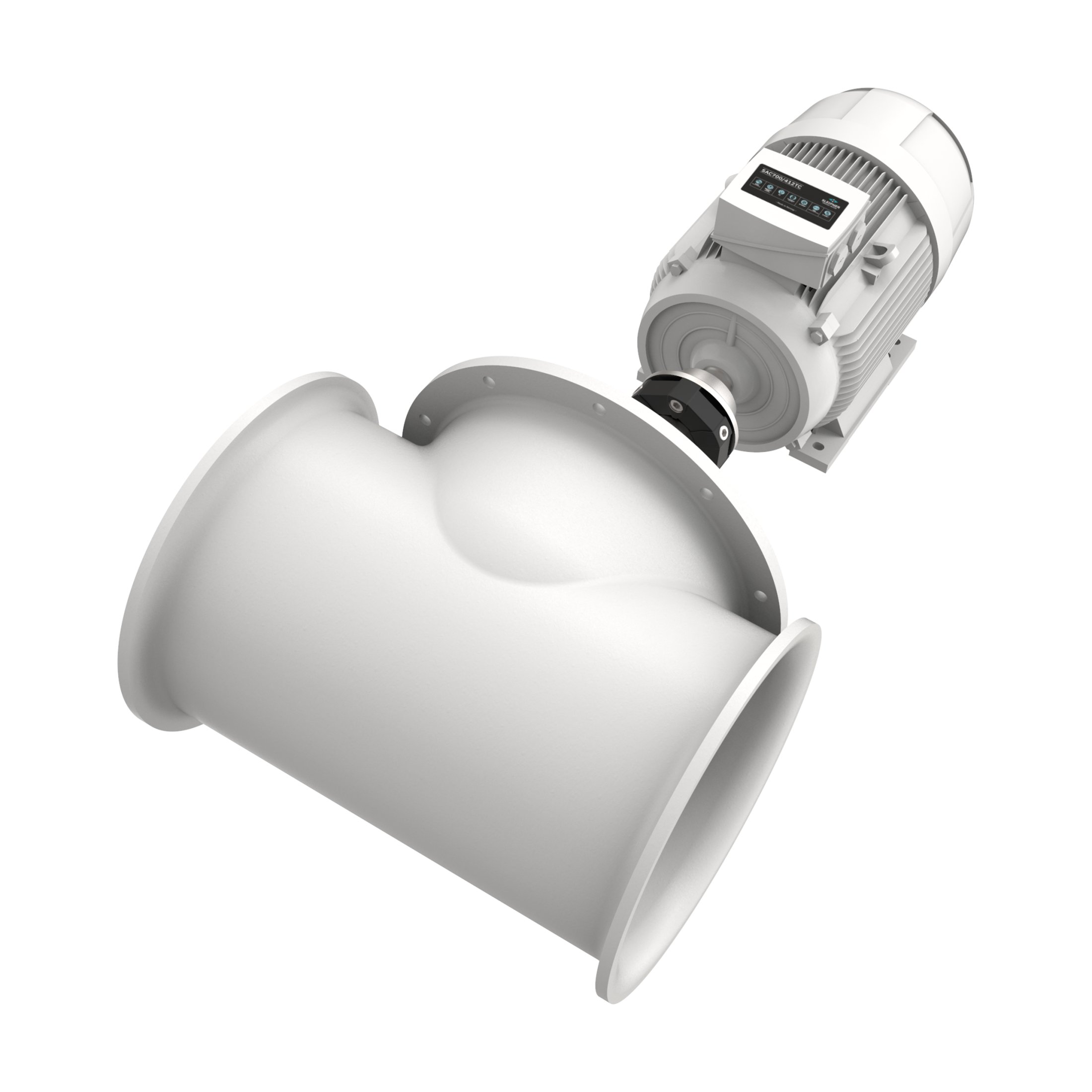 SAC700 tunnel thruster Ø412mm 400V - Sleipner UK