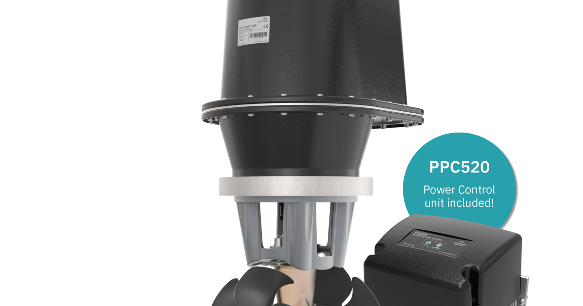 SEP120 PRO™ IP tunnel bow/stern thruster 24V - Sleipner UK