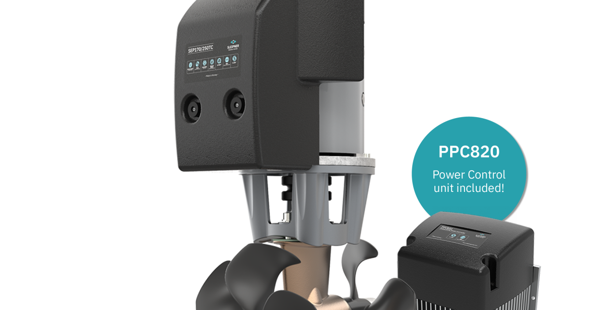 SEP170 PRO™ tunnel bow/stern thruster 24V - Sleipner UK