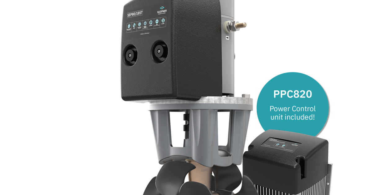 SEP80 PRO™ tunnel bow/stern thruster 24V - Sleipner UK