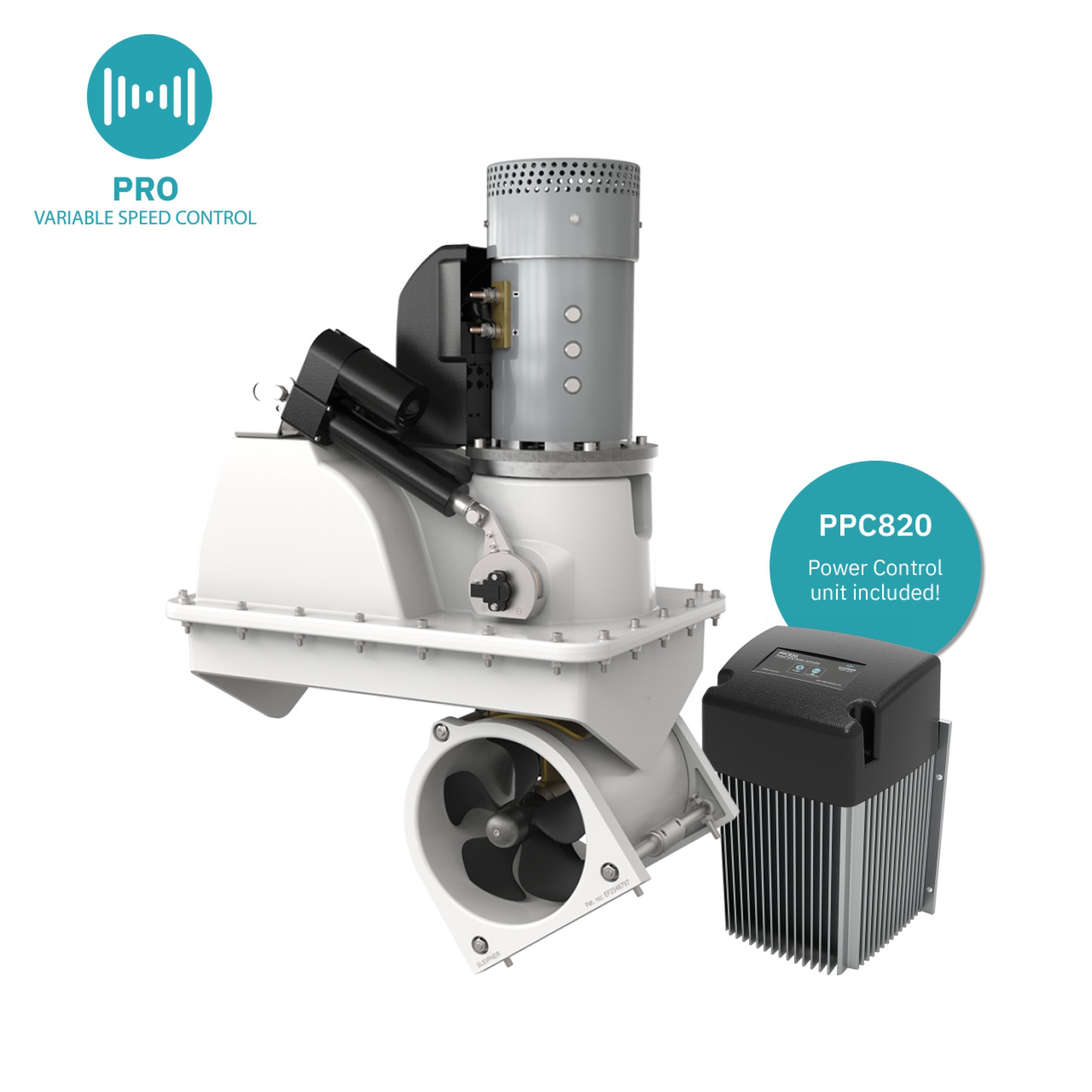 SRVP210 PRO™ retract bow/stern thruster 24V - Sleipner UK