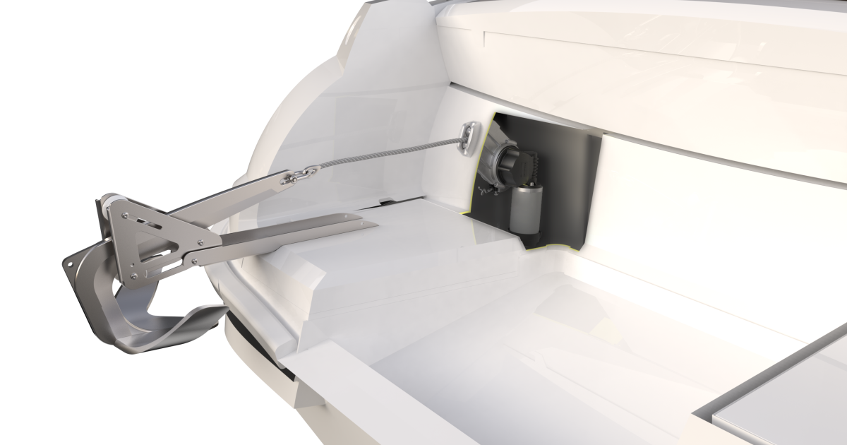 Sleipner windlass Midi 203, 600W, 12V - Sleipner UK